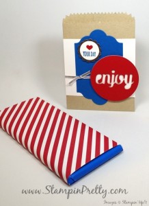 Enjoy a Stampin' Up! Mini Treat Bag!