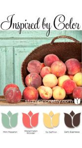 Inspired by Color & Stampin' Up! Fresh Fruit