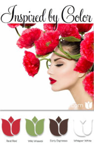 Inspired by Color: Simple Holiday Card