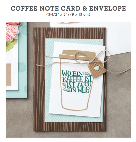 An Autumn Card of Merry Cafe Stamp Set