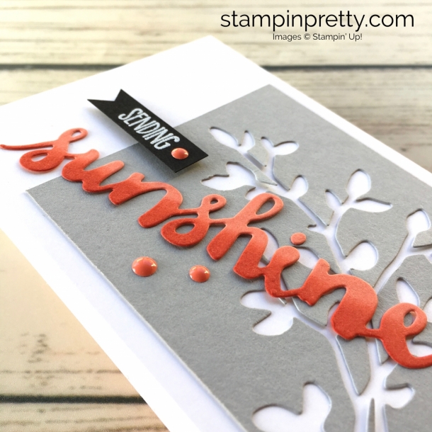 Sending Sunshine Note Card Idea