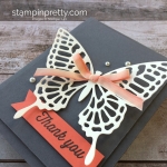 Bold Butterfly Thank You Card