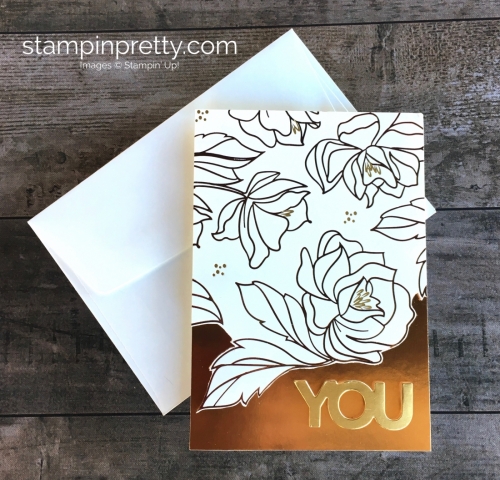 Springtime Foils Note Card Trio