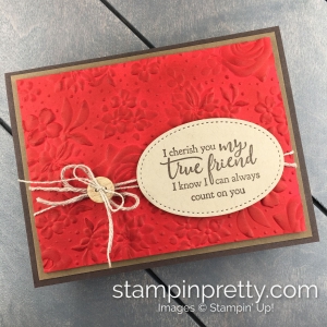 Rustic Country Floral Friend Card