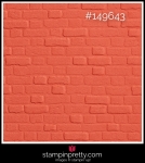 Barn Door Hello Card with Brick & Mortar Embossing