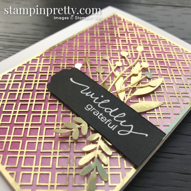 Simple Saturday: Making a CASE of Stampin' Up! Lovely You