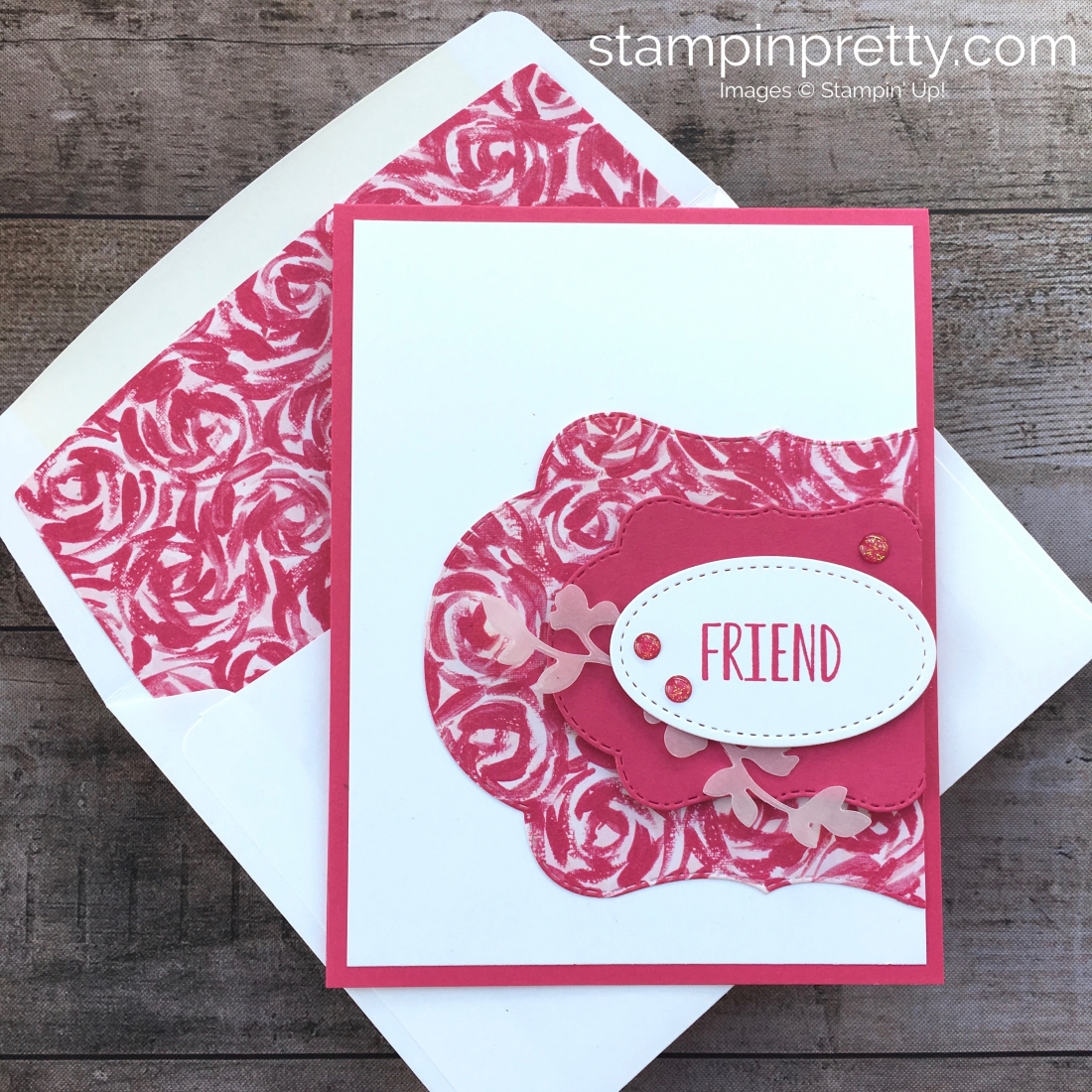 Stampin' Pretty Sketchbook #16 - Layered Labels