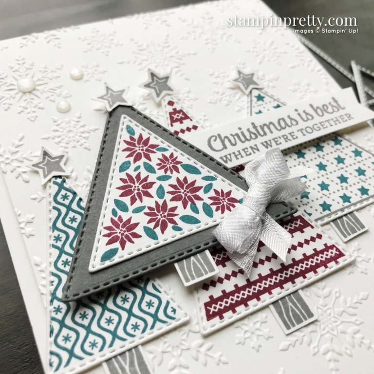Christmas is Best with Tree Angle Stamp Set