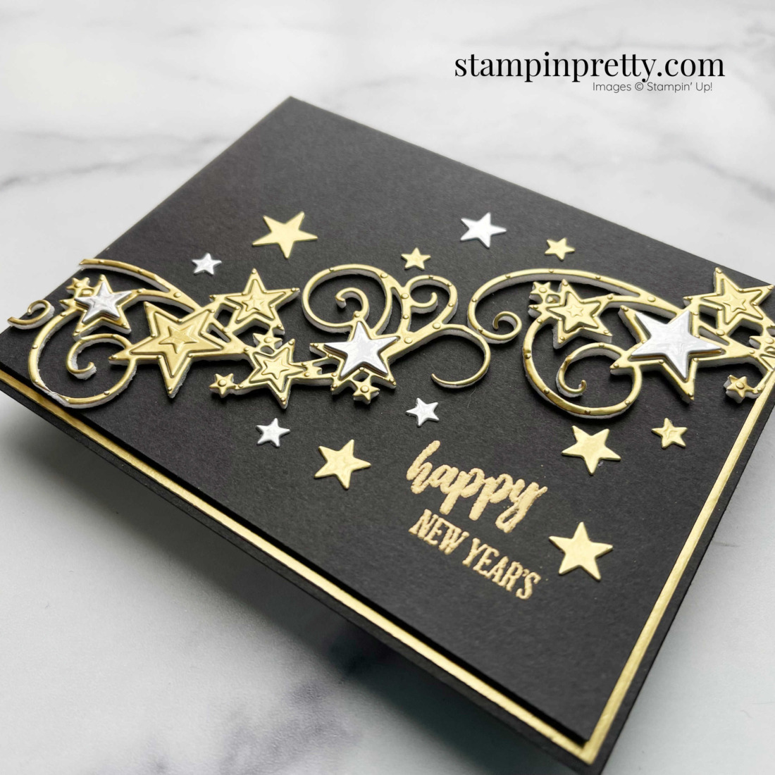 Happy New Year's Card with Sketch #36