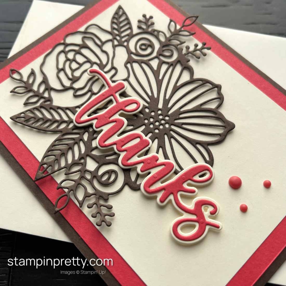 Create a Chic & Modern Floral Thanks Card!