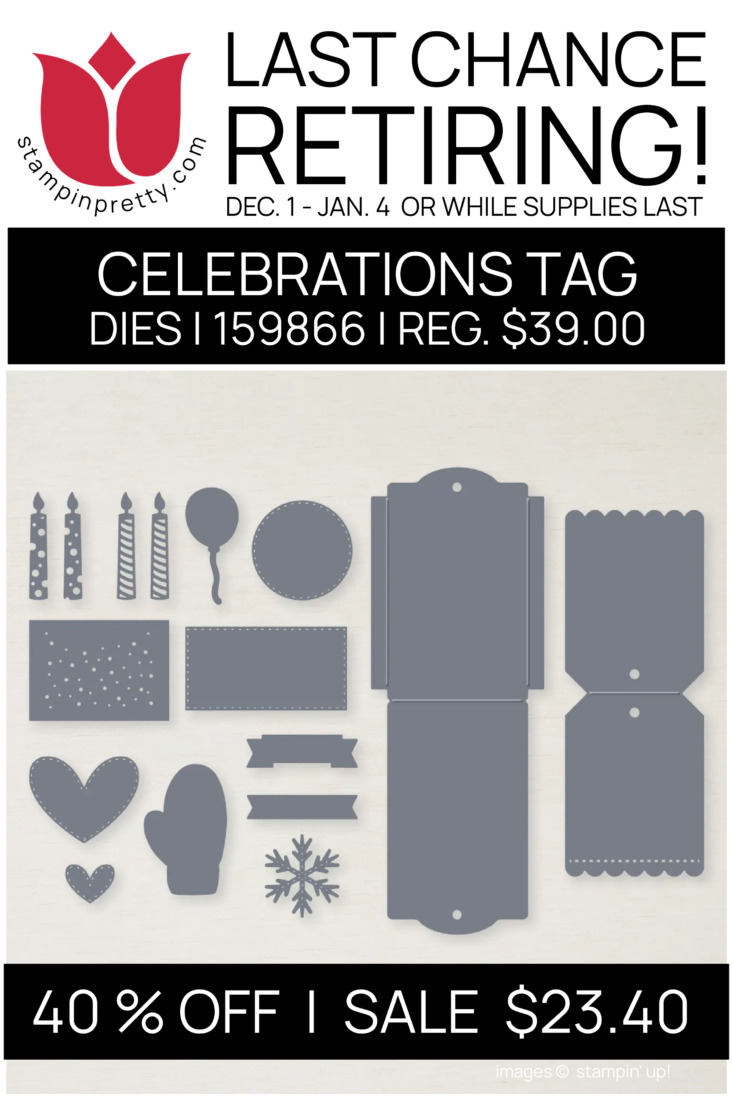 Love Tag with 60% Off Celebrations Tag Dies!