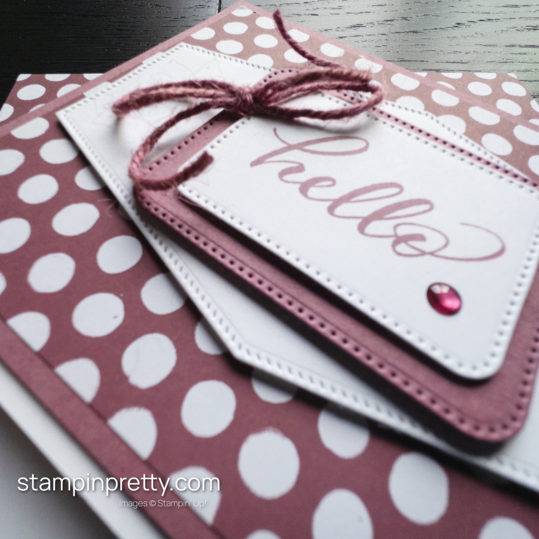 Saying Hello to Stampin’ Up! Nested Essentials Dies