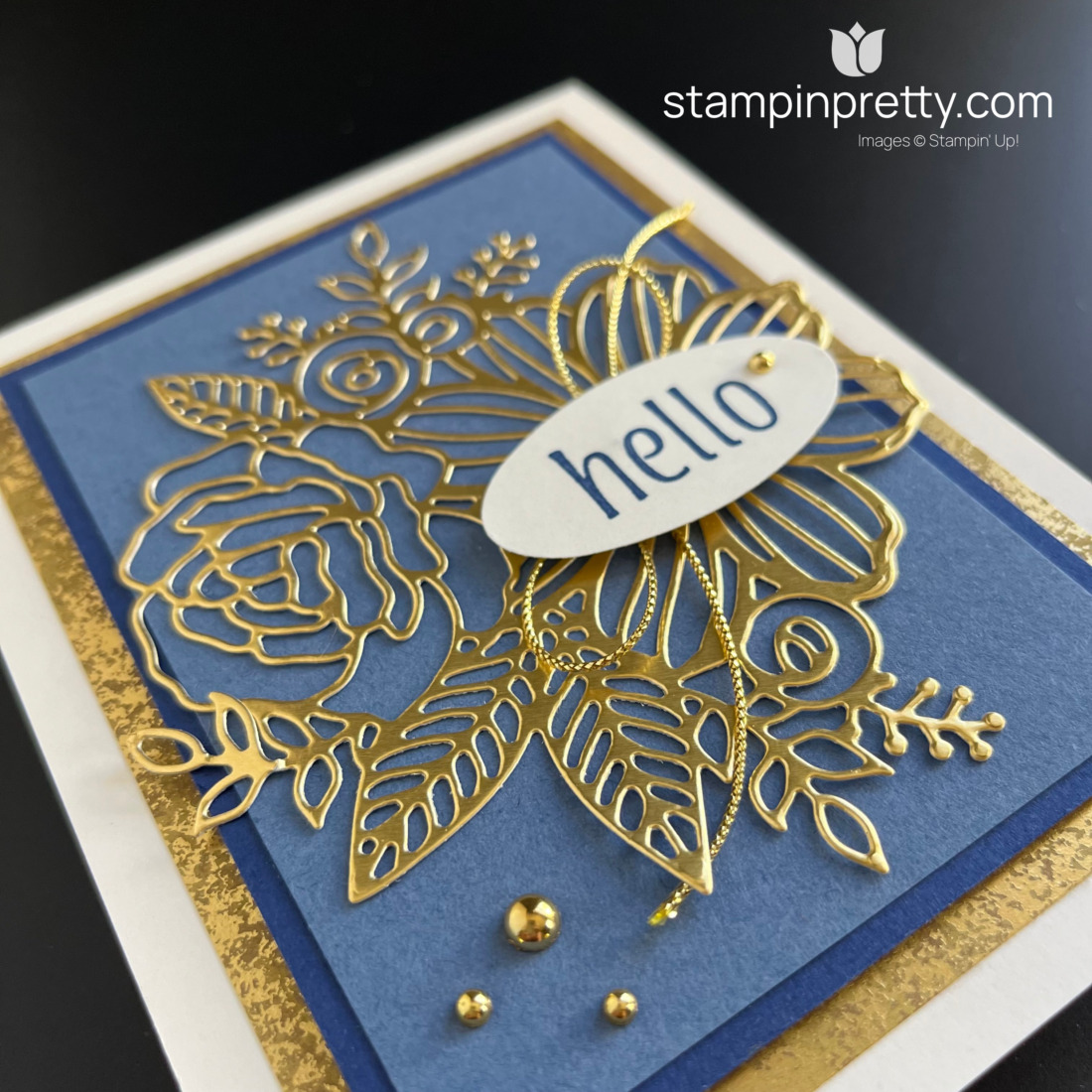 This Hello Card Is a Golden WOW!