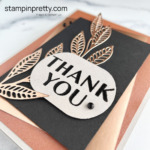 Metallic Thank You Card & 8 Steps for Impeccable Heat Embossing!