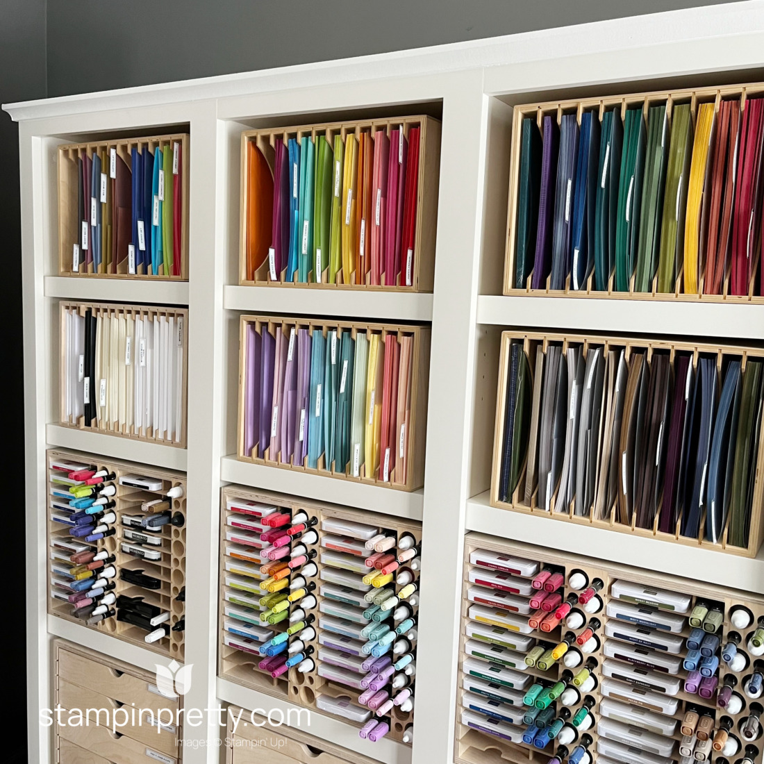 My Stamping Studio: Perfecting Your Paper Storage