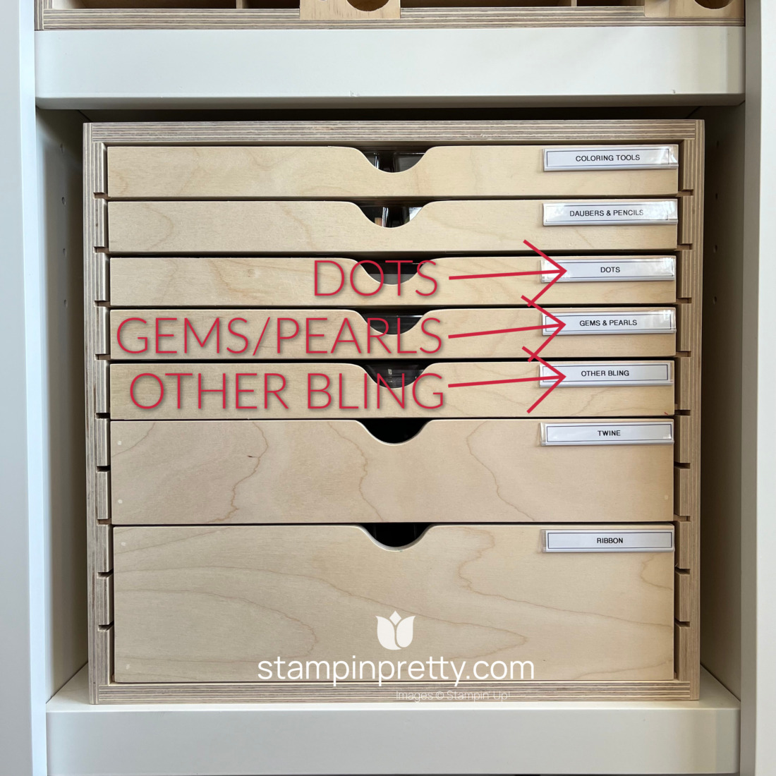 My Stamping Studio: Quick & Easy Embellishment Storage!