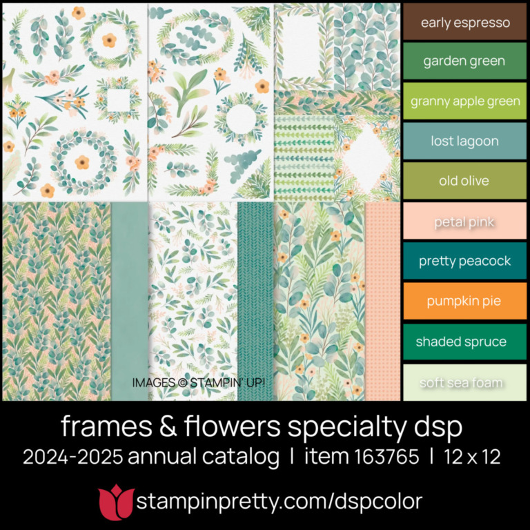 LOOK! The NEW Annual Catalog Designer Series Paper + FREE Color Charts