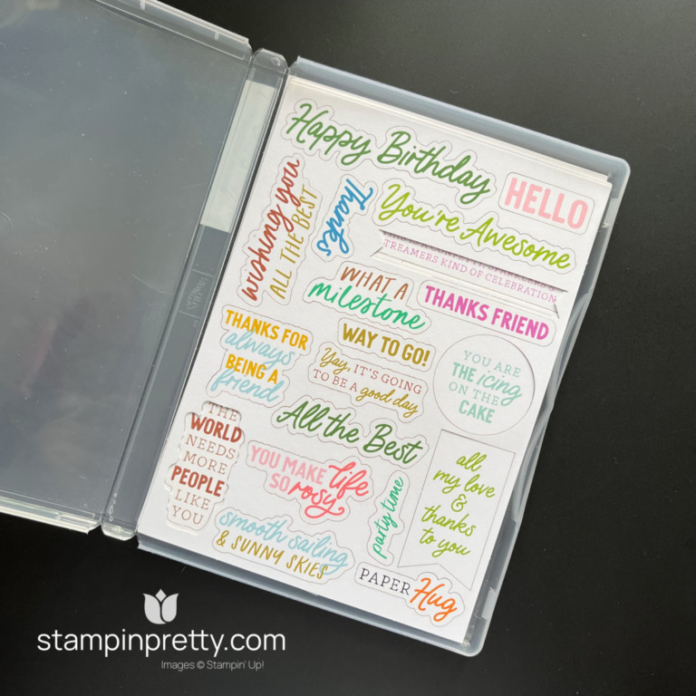 Make a Bold Statement with Saying Something Die Cut Sentiments!