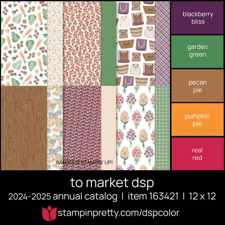 LOOK! The NEW Annual Catalog Designer Series Paper + FREE Color Charts
