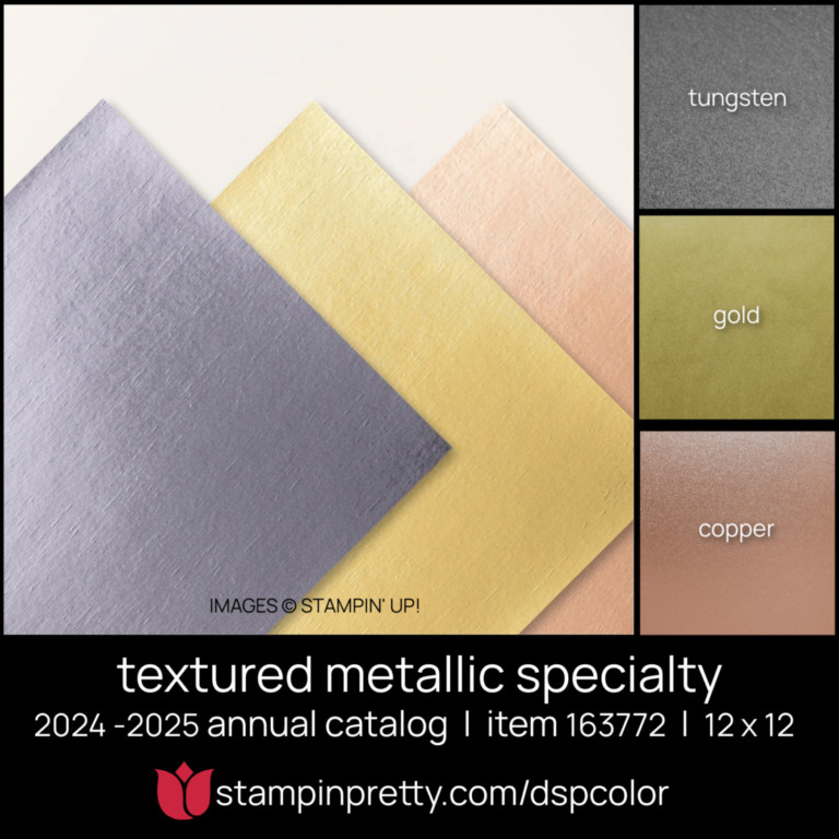 LOOK! The NEW Annual Catalog Designer Series Paper + FREE Color Charts